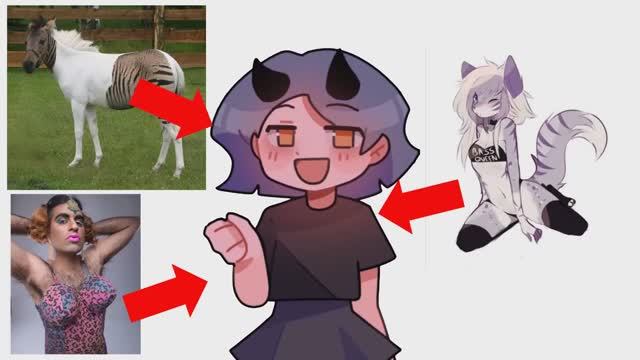 Лил Меря / СКРЕЩИВАЮ ПЕРСОНАЖЕЙ 2