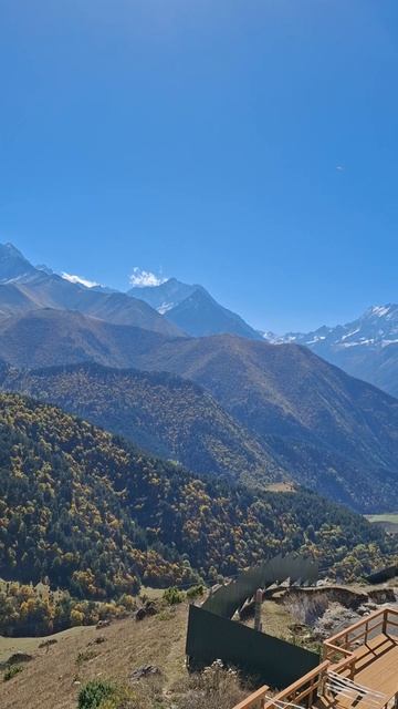 Кавказский горный хребет. Гора Казбек