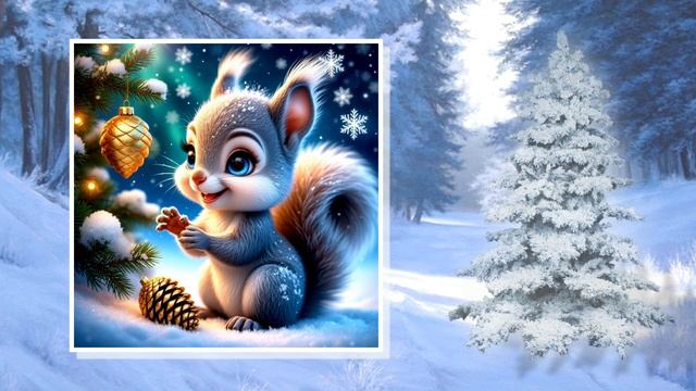 Новый Год в лесу.