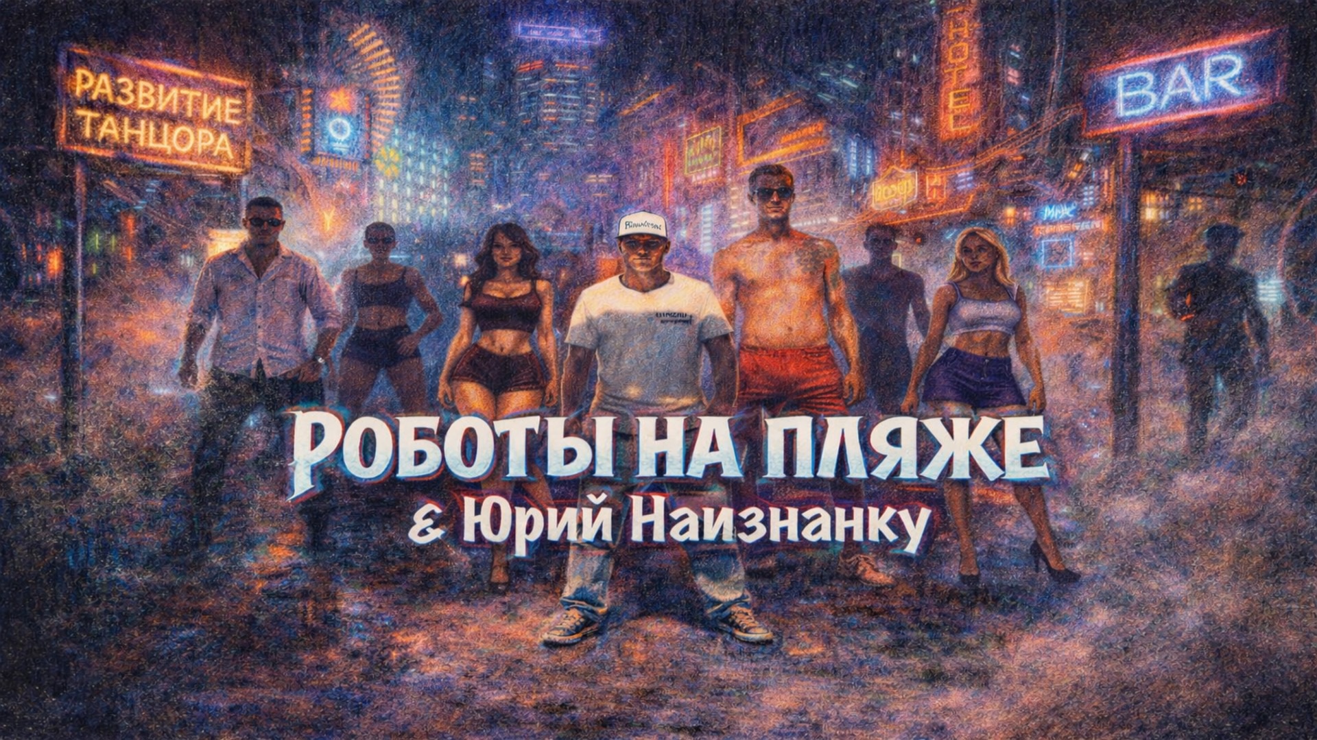 РОБОТЫ НА ПЛЯЖЕ | Q-FEST | АНАПА | РАЗВИТИЕ ТАНЦОРА