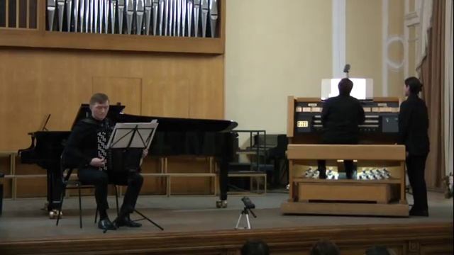 Кирилл Волков "Складень" (Кирилл и Мефодий)-диптих для баяна и органа (2011) Д.Соловьёв Н.Муравьёва