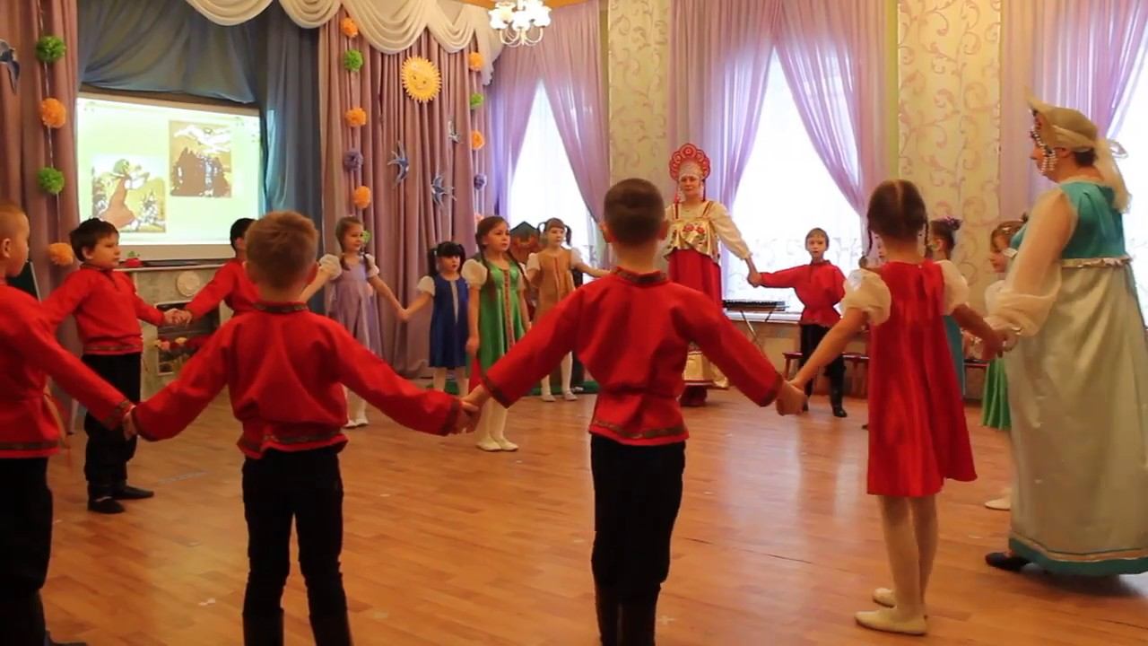 Утренник к 8 Марта. Игра "Гори гори ясно".