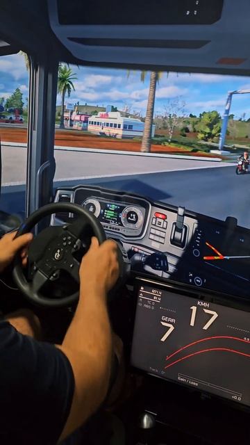 Когда надоело ездить по правилам в ETS 2.