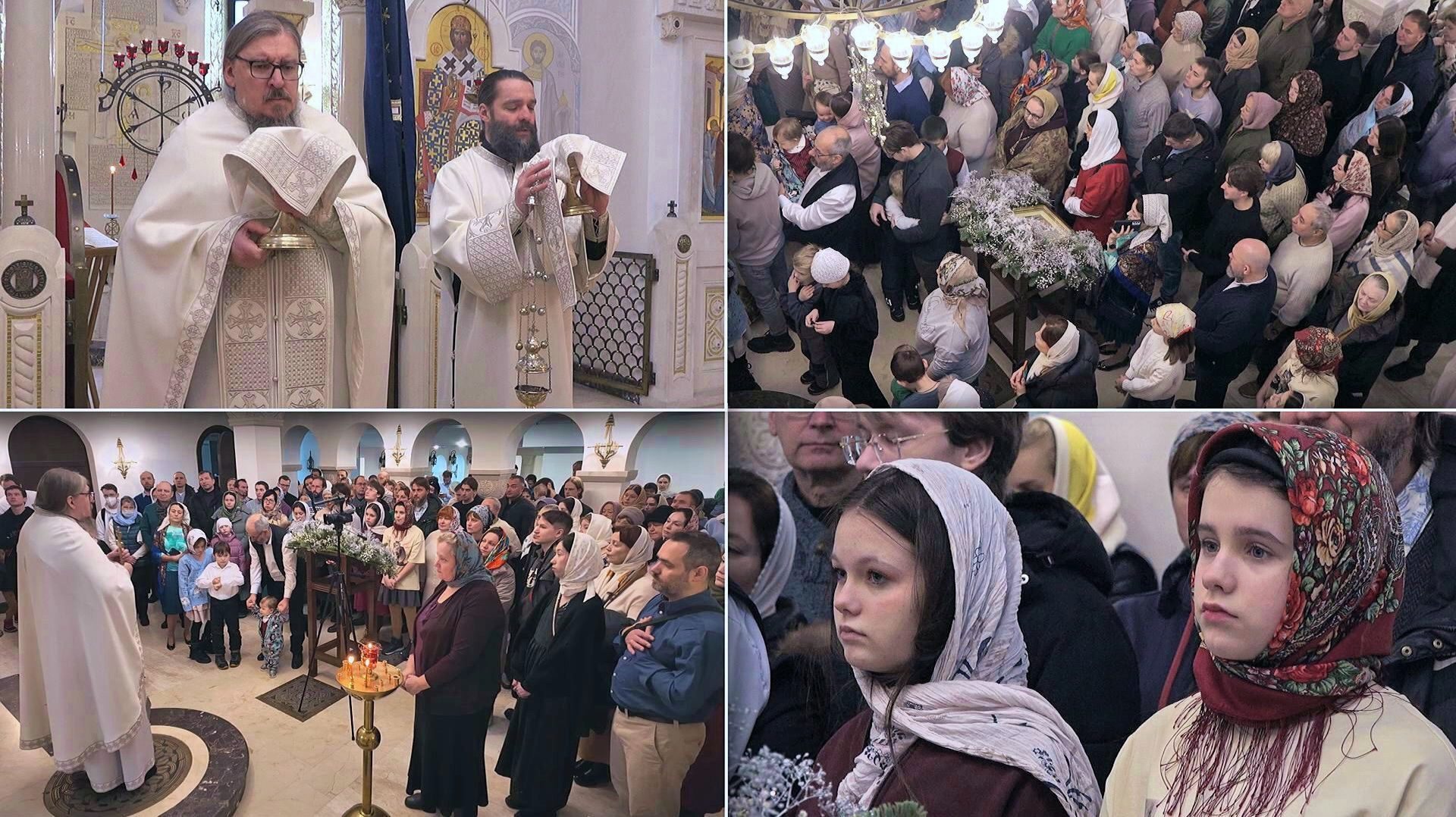 Рождественское богослужение в Патриаршем центре духовного развития детей и молодёжи 07.01.2026