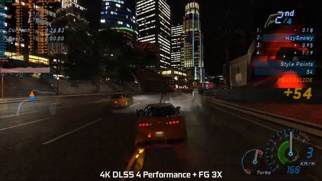 NFS Underground трассировка путей с RTX Remix 1.0 — Сравнение графики и производительности  RTX 5080
