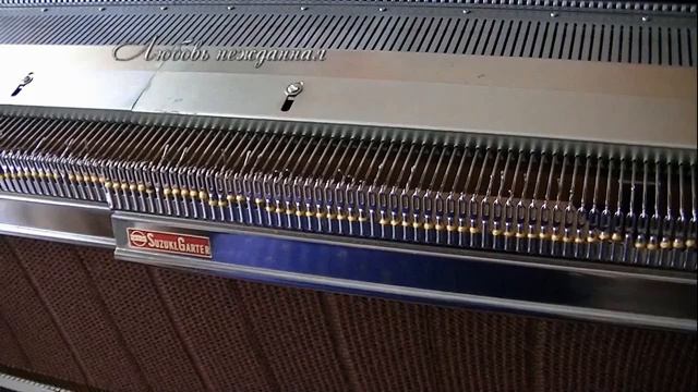 Машина Гартер бар. Вязание тонкой пряжей.