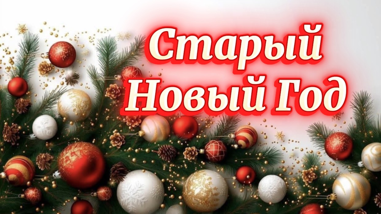 Старый Новый Год! С Праздником поздравляю!