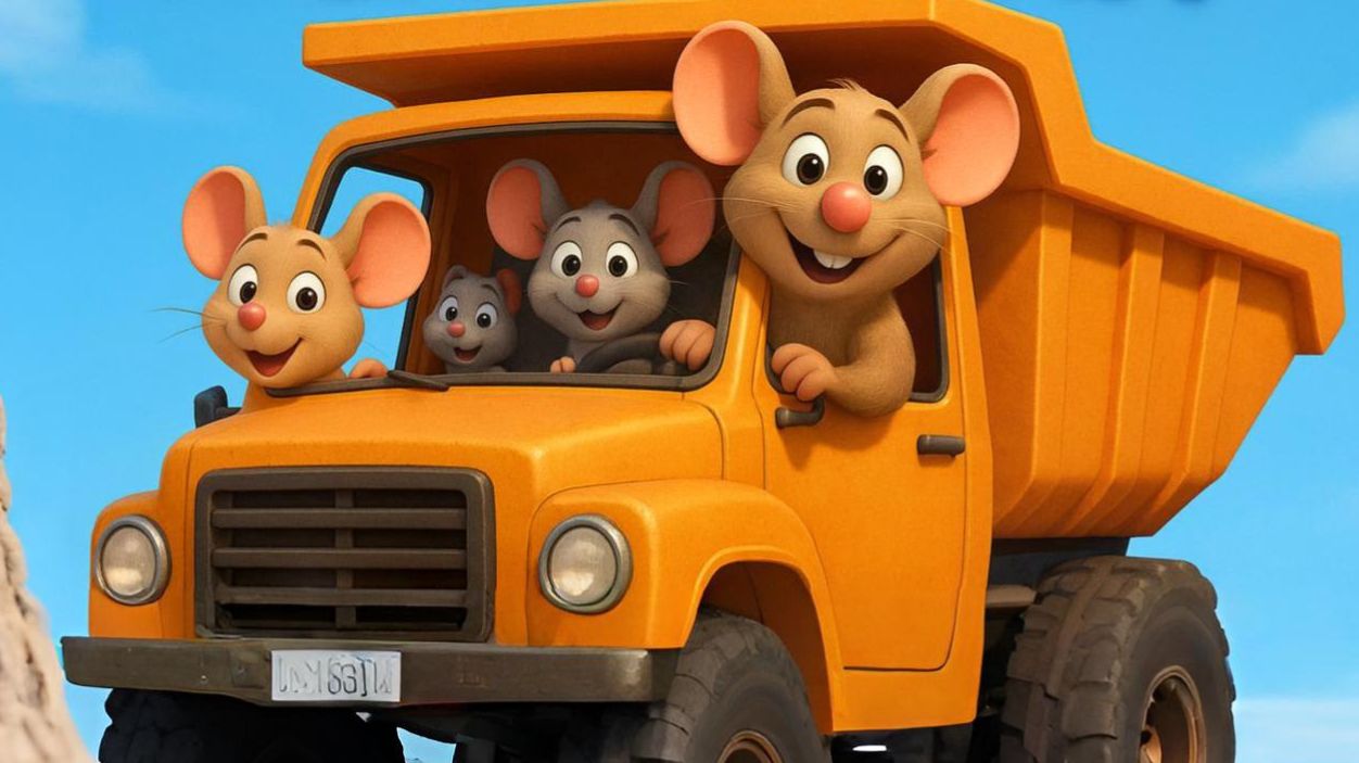 Самосвал.Песнки про машинки. Песенки для детей