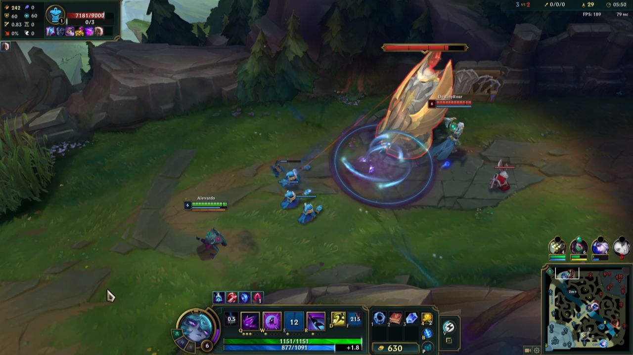 Векс. Недовольная тень на вержней линии. Лига легенд.