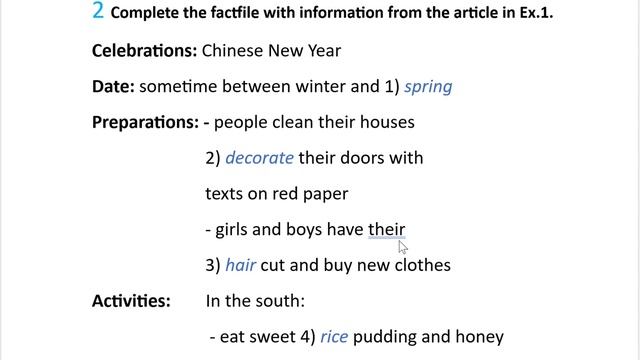 SPOTLIGHT 6 рабочая тетрадь 32 страница