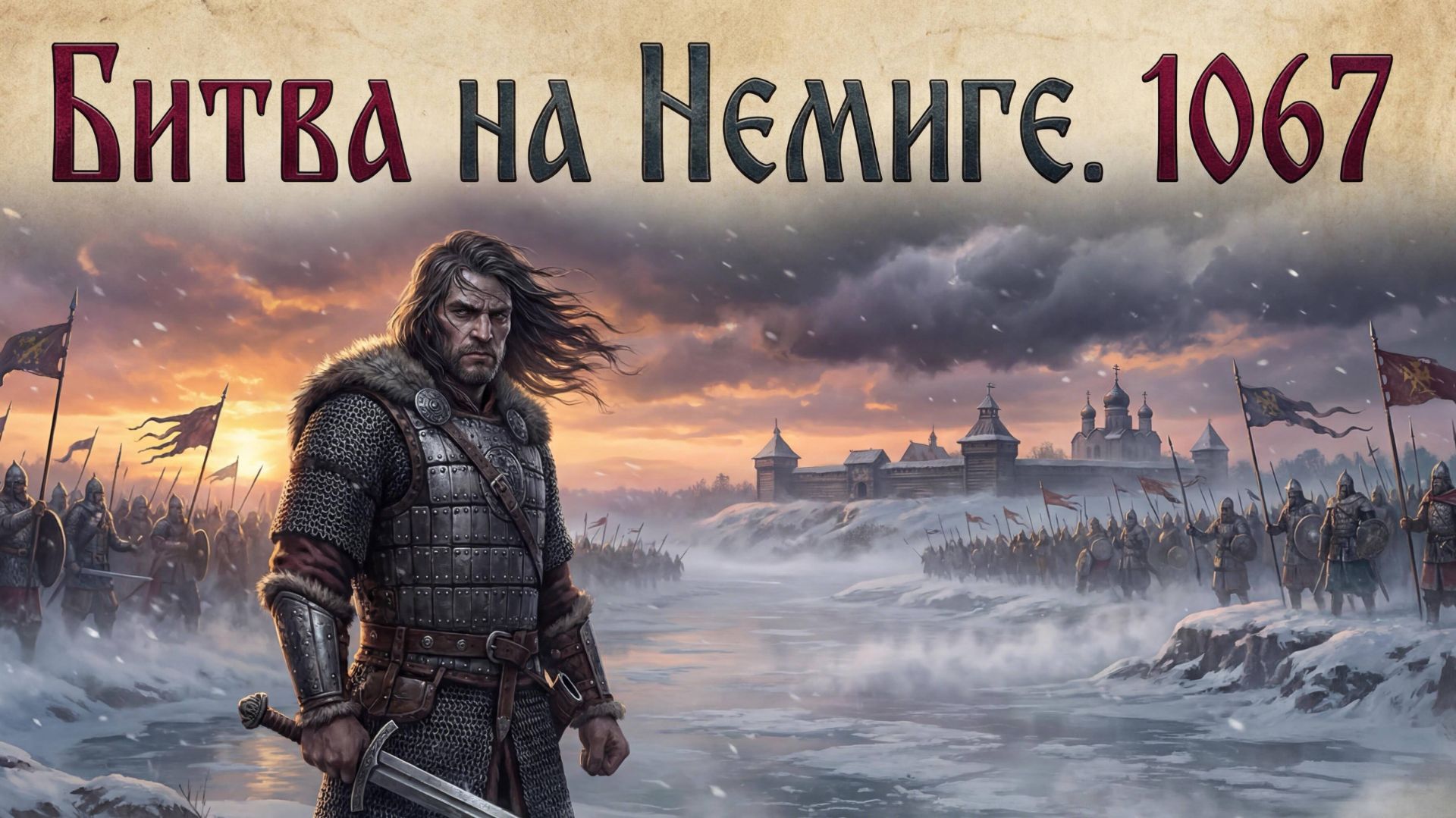 🤘 Битва на "Немиге" 1067 год | Исторический Metal-клип | Всеслав Чародей