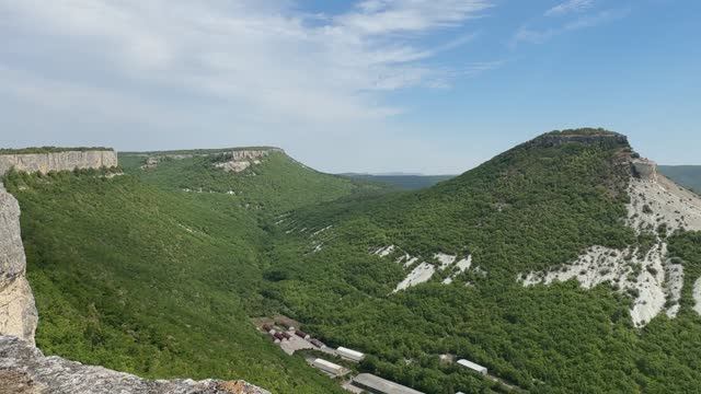 Тепе-Кермен вид с Кыз-Кермена - 2