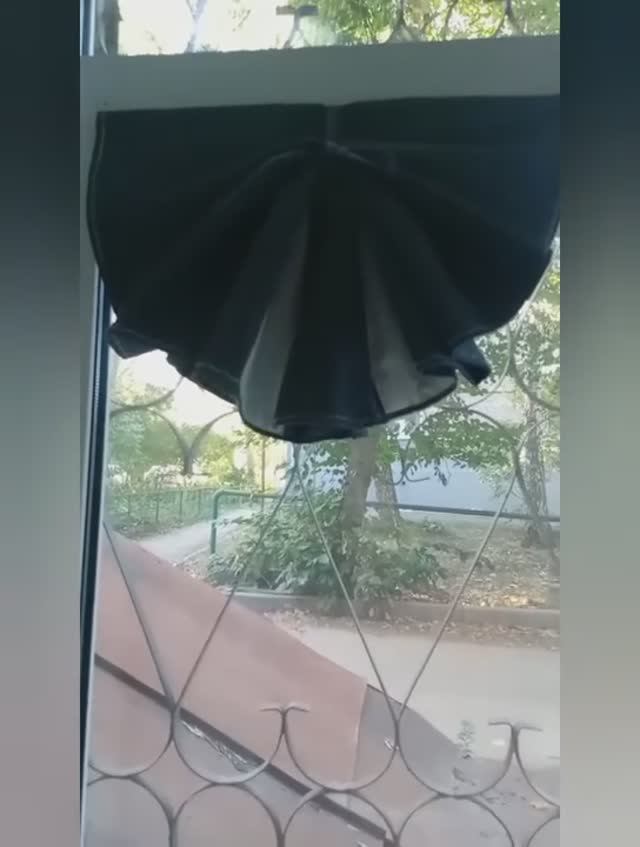 Шторы своими руками. Из выброшенных тканей, не профессионально.