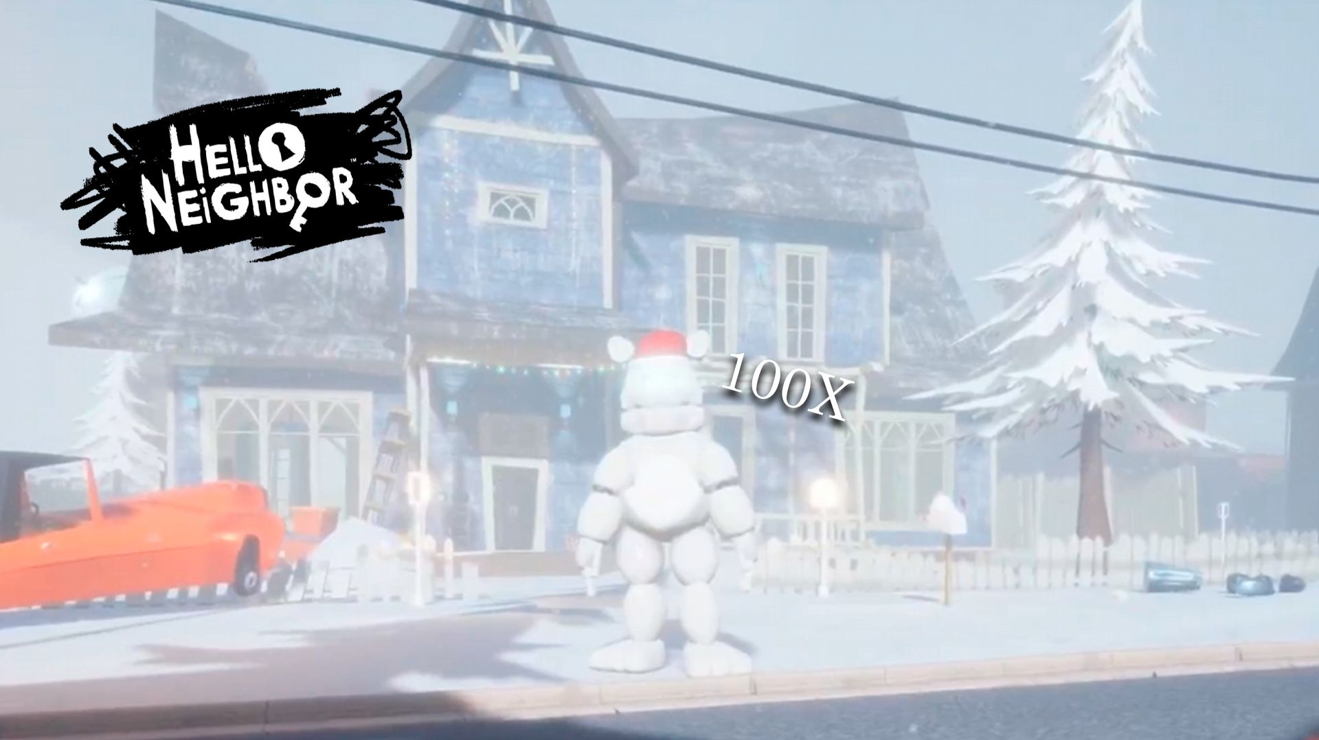 НОВОГОДНИЙ ПРИВЕТ ФРЕДБЕР!!! ПРИВЕТ СОСЕД С МОДАМИ (НОВЫЙ ГОД + ФРЕДБЕР 100км.ч #4)