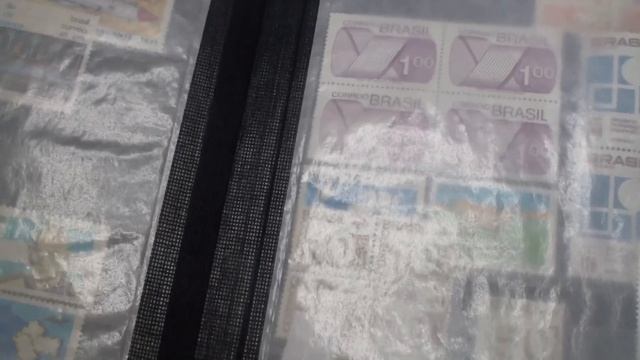 Почтовые марки Бразилии Альбом 64 страницы все марки чистые.  Моя смешная коллекция марок