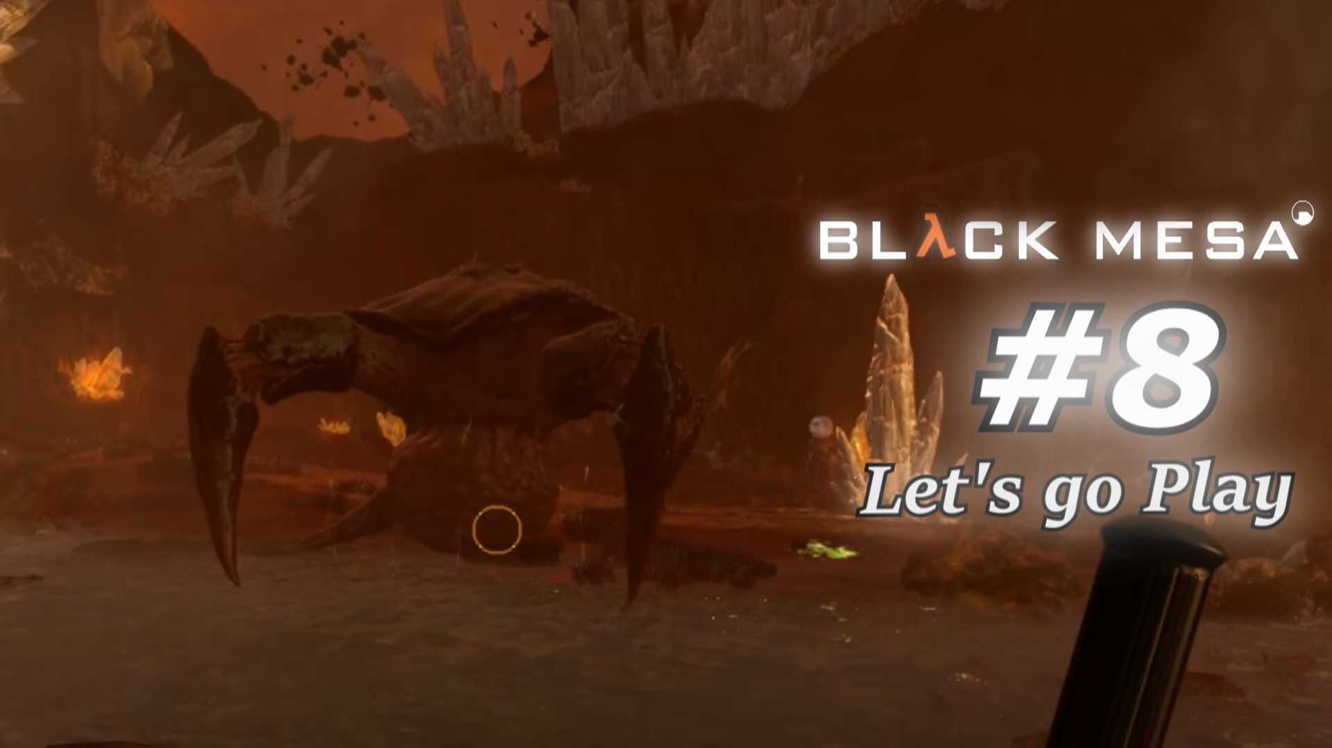 Black Mesa - блэк меза прохождение игры часть 8 логово гонарха