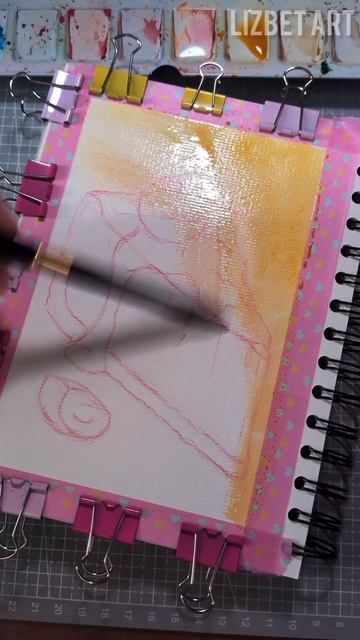 Сладенького захотелось🍰#tiktok #shorts #art #painting #watercolor #lizbet #asmr