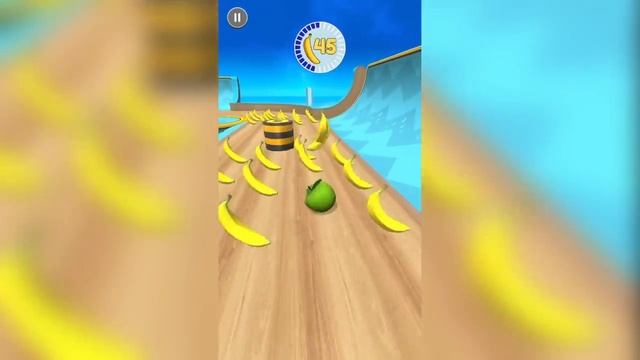 Going Balls  Super Speed run Gameplay New Update Level 1734 Banana frenzy