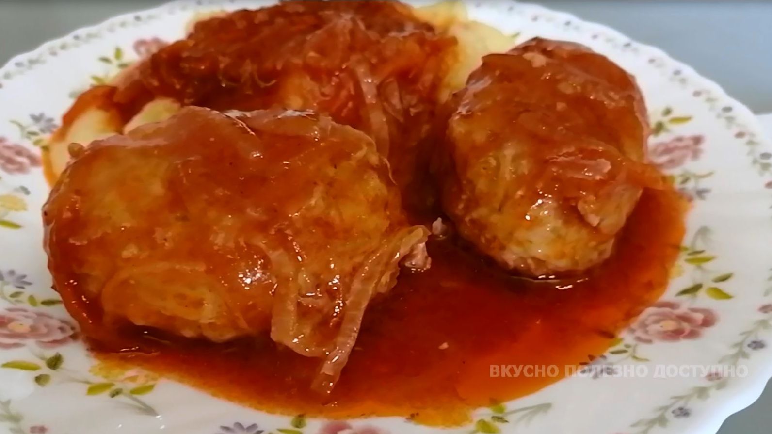 КОТЛЕТЫ с КАПУСТОЙ и Фаршем  с обалденно Вкусной ПОДЛИВКОЙ