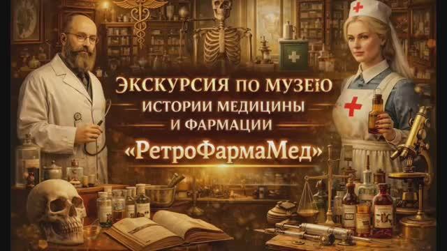 Путешествие в музей "РетроФармаМед"