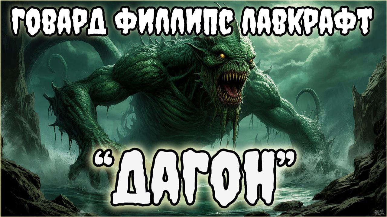 ДАГОН.ГОВАРД ФИЛЛИПС ЛАВКРАФТ.СТРАШНЫЕ ИСТОРИИ.АУДИОКНИГИ