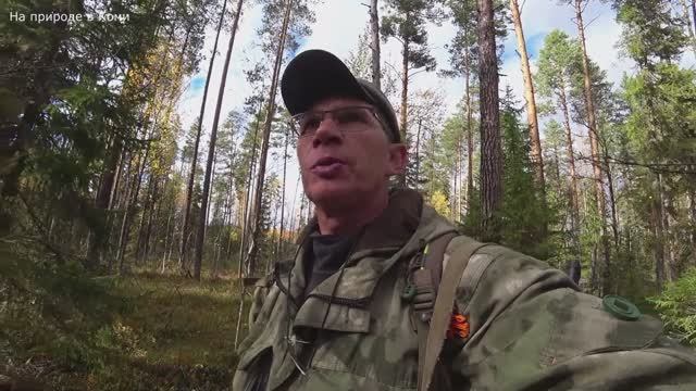 Ходовая охота. Иду с ночёвкой в избушку. Ужасная погода. 1 серия