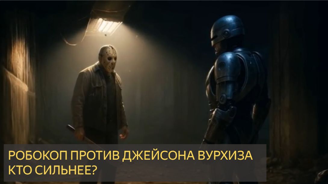 Робокоп ПРОТИВ Джейсона Вурхиза.  КТО ПОБЕДИТ?