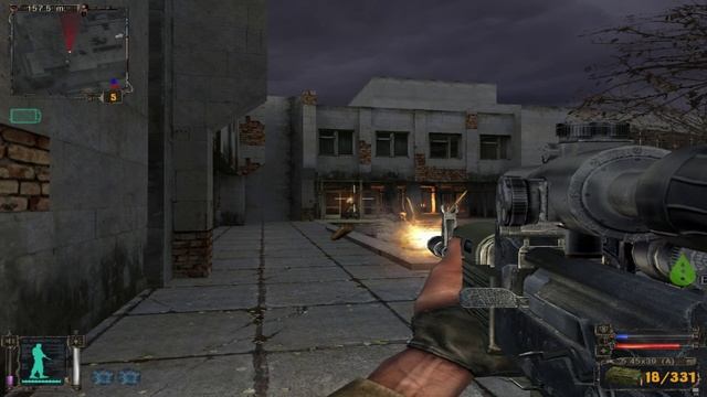 прохождение  игры  STALKER   тень чернобыля Часть  10  без комментариев