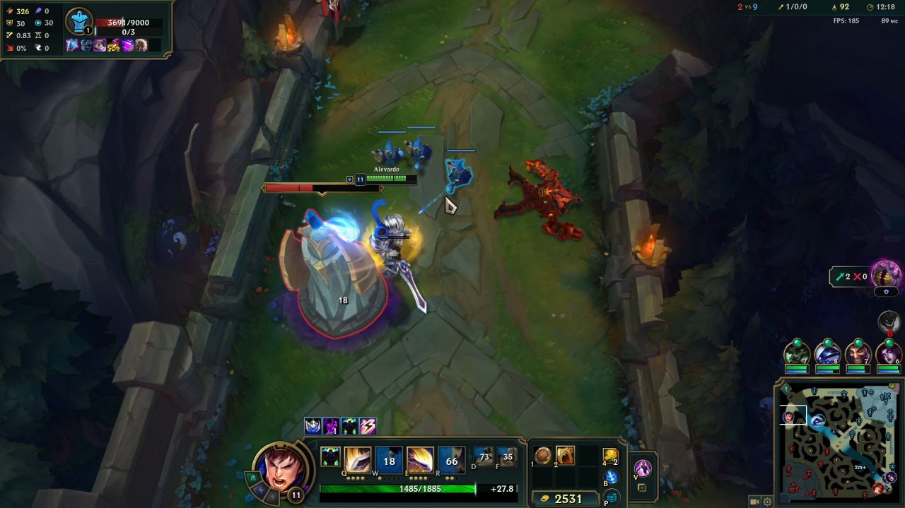 Гарен - мощь, но толпа оказалась сильнее.