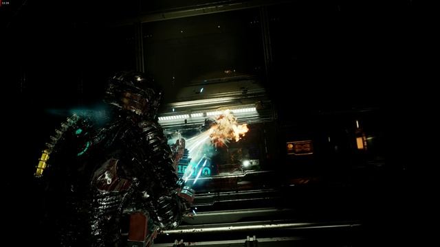 Dead Space Завершение главы 9: Мертвы по прибытию. Прикольная мини-игра: баскетбол в невесомости.