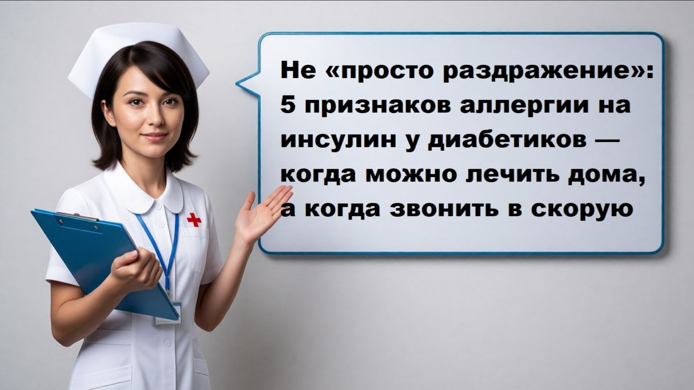 Аллергия на инсулин: причины, симптомы, диагностика и лечение