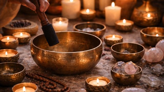 Музыка для сна и медитации с поющими чашами | Успокаивающая тибетская музыка | Расслабление души