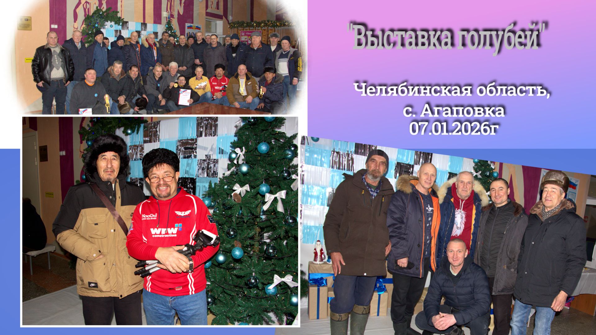 Выставка голубей// с.Агаповка 05.01.2026// автор Андрей Латмарин