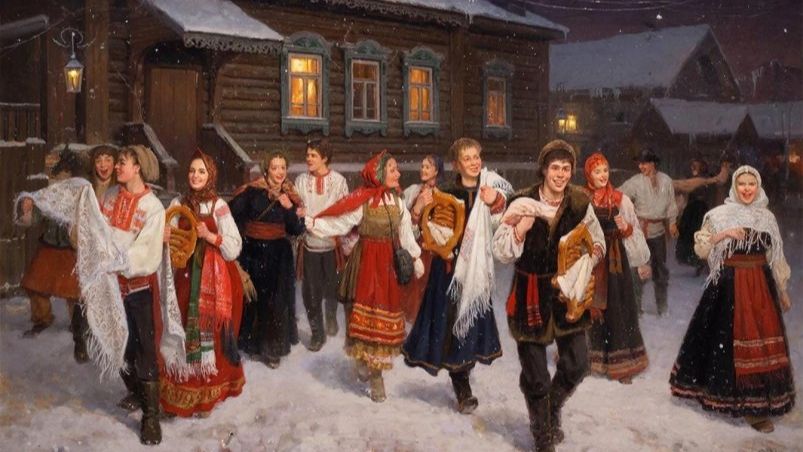 Отмечаем  СВЯТКИ