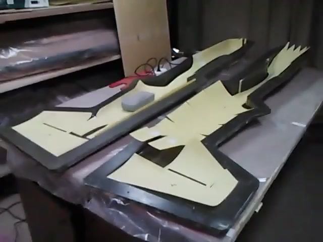 №1- Подгонка наполнителя по матрице фюзеляжа и материалы .