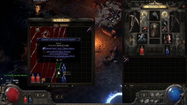 Path of Exile 2 Прохождение-кач казуала-новичка ХК часть 2