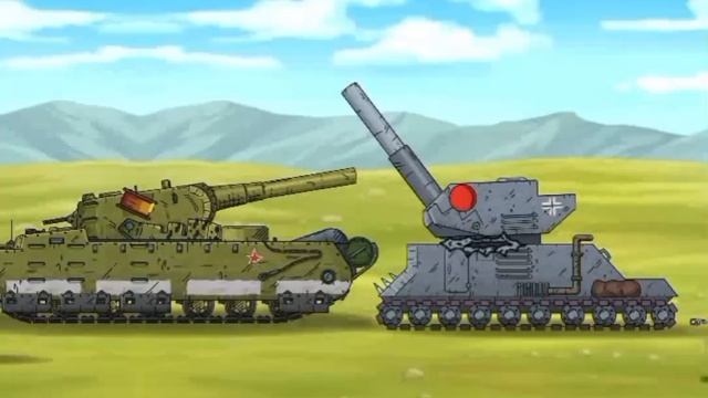 КВ-4 vs Стальной Гусь! ТЕБЕ Конец! 1 сезон, 2 серия (мультики про танки)