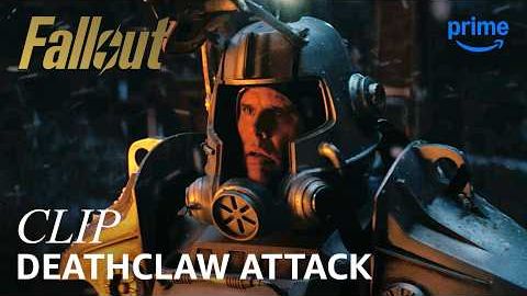 Fallout Сезон 2 - Cooper Howard Witnesses Deathclaw Massacre (Prime Video)