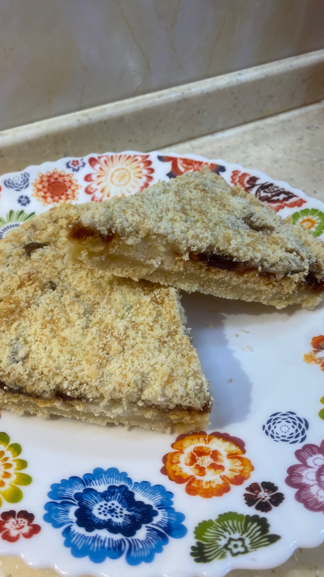 Насыпной пирог