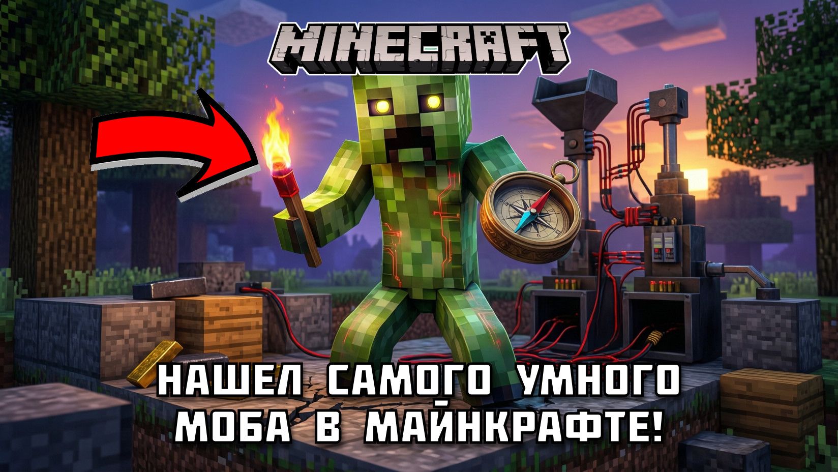 Какой МОБ самый умный в Майнкрафте?