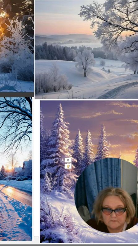 Зимушка-зима. Ольга Чернорицкая