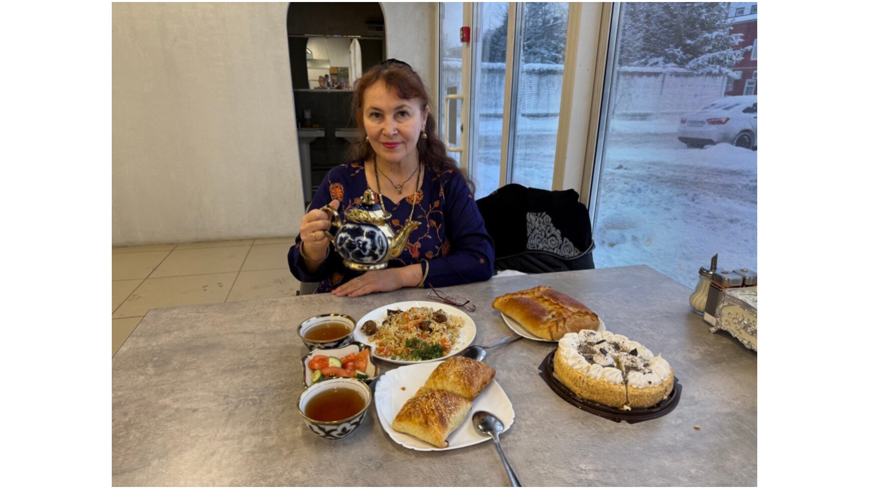 В кафе "Вкус Востока"наш любимый плов 🍛😍🤩😁😋