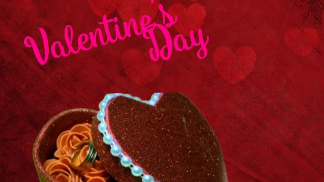 коробка-сердце из фоамирана