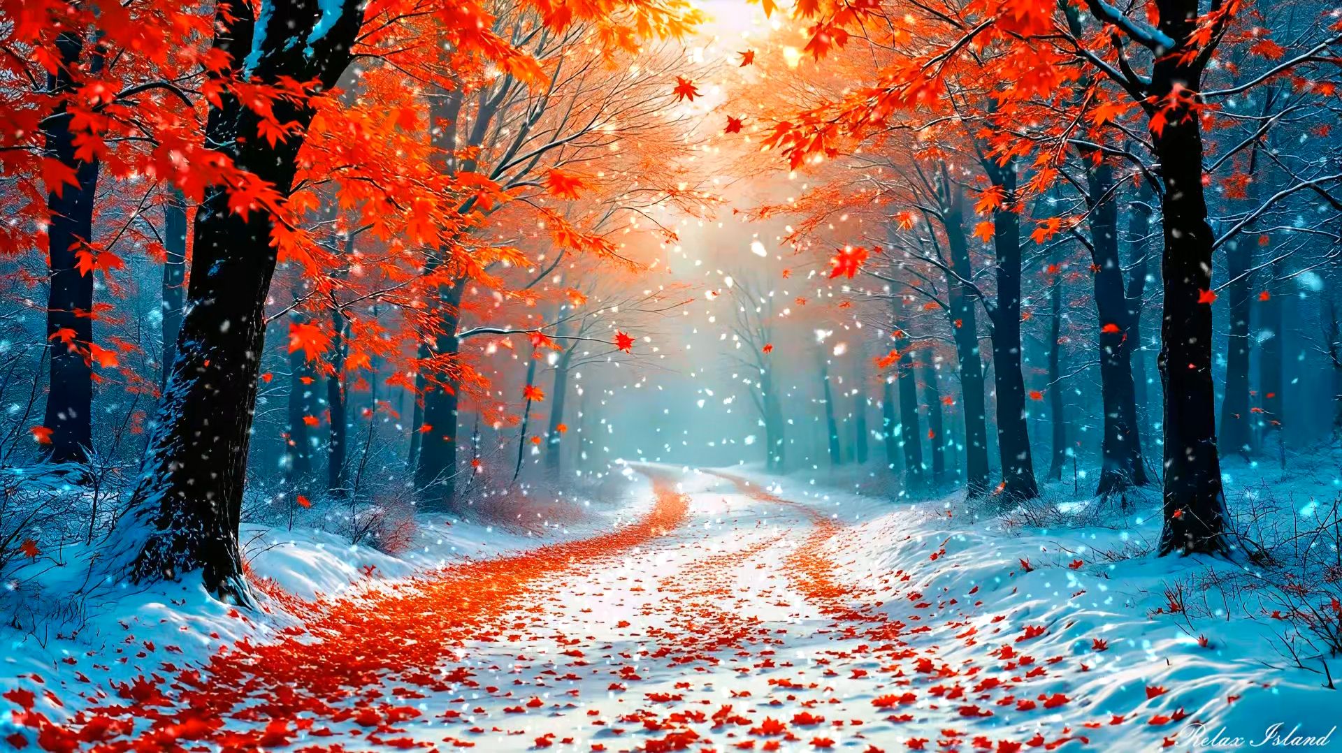 ✨ УСПОКАИВАЮЩАЯ МУЗЫКА ДЛЯ СНА 🎵 РАССЛАБЛЯЮЩАЯ МУЗЫКА ДЛЯ ДУШИ 🎵 ЗИМНЯЯ МУЗЫКА ДЛЯ МЕДИТАЦИИ