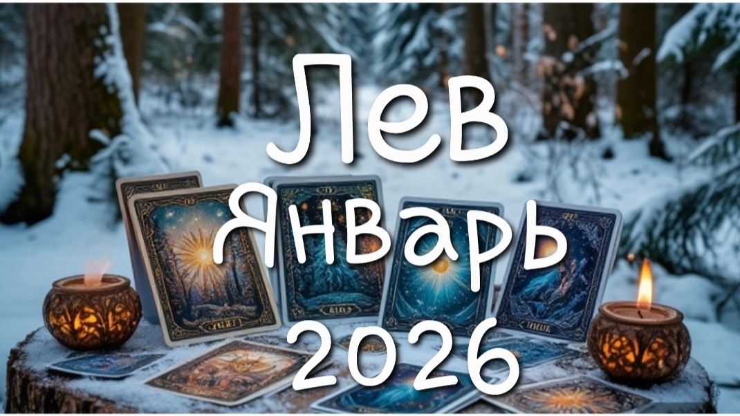 Лев♌️ Ваш январь 2026