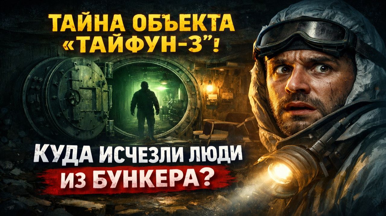 Тайна объекта «Тайфун 3»: Куда исчезли люди из герметичного бункера. Страшные Истории. Ужасы
