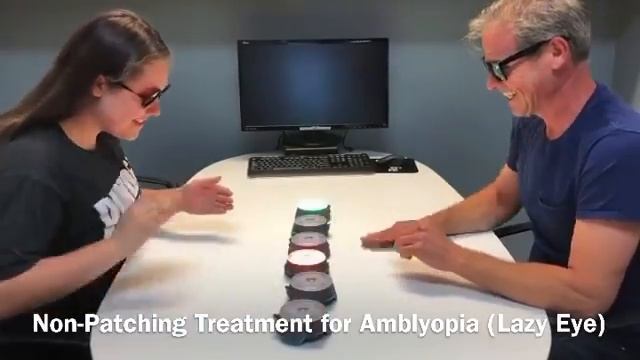 Тренировка при амблиопии (синдроме ленивого глаза)
