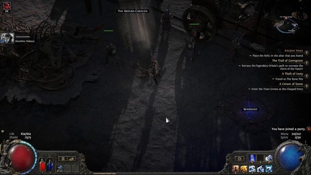 Path of Exile 2 Прохождение-кач казуала-новичка ХК часть 6