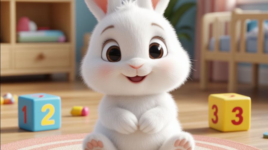 🐰ДЕТСКАЯ ПЕСЕНКА. ОБУЧЕНИЕ СЧЁТУ от 1 до 5. "Вышел зайчик погулять»! #обучениесчёту