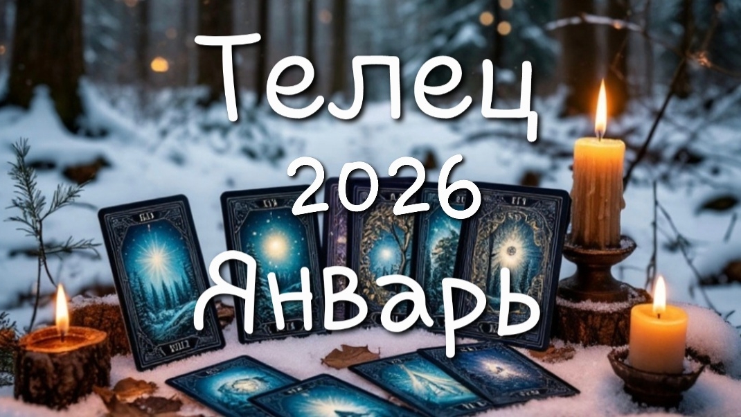 Телец♉️Январь 2026